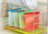 China Reusable Refrigerator Silicone Fresh Bag Food Storage Container,FDA Silicone Soup Freezer Food Seal Bag with Reusable Fo for sale