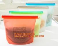 China Silicone Food Storage Bag, Reusable Silicone Food Bag For Microwave,Reusable Silicone Food Storage Bag For Food Storage for sale