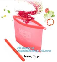 China Silicone Food Storage Bag, Reusable Silicone Food Bag For Microwave,Reusable Silicone Food Storage Bag For Food Storage for sale