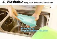 China Storage preservation reusable silicone food bag,FDA reusable silicone storage food bag with k in microwave bagease for sale