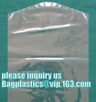 China Perforated clear laundry dry cleaning garment bag on roll,Transparent PE Plastic Garment Bags on roll BAGPLASTICS BAGEAS for sale