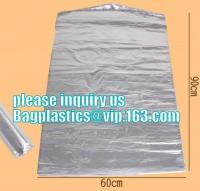 China Clear Plastic Dry cleaning poly garment bags for packing clothes storage on roll,Plastic garment bags for suit BAGEASE for sale