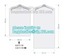 China fashion disposable clear ldpe poly laundry suit garment packaging dry cleaning cover plastic bag for clothes on roll for sale
