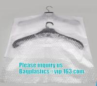 China Dry Cleaning BUBBLE BAG,Made in China travel mini packaging foldable eco-friendly garment bag dry cleaning bag PROTECT for sale