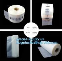 China pack dry cleaning bags roll,wholesale clear plastic dry cleaning dust cover HDPE garment bags for packaging clothes stor for sale
