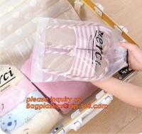 China Biodegradable Customized Logo Printed Poly Drawstring Hotel/Travel Laundry Plastic bag,Shop Disposable Plastic Laundry B for sale