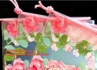 China Biodegradable Christmas deco drawstring candy storage bag, oxford red christmas stocking candy bag packing bagplastics for sale