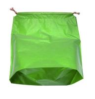 China Biodegradable Hot products customized laundry drawstring poly bag plastic laundry bag for hotel,18''x16'' Poly bag, Cust for sale