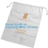 China Biodegradable Size 12x16 inch cotton drawstring poly plastic hotel laundry bag,draw string pe bag logo printed poly pouc for sale