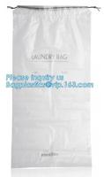 China Biodegradable Environment friendly LDPE Plastic bags with DRAWSTRING closure bags, backpack, drawtape bag, essentials for sale