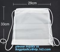 China Biodegradable Polyester Washable High Quality Drawstring Laundry Bag With Drawstring,Household Cleaning Drawstring 600D for sale