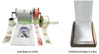 China AUTO ROLL BAGS,AUTO FILL BAGS, PRE-OPENED BAGS, AUTOMATED BAGGING PACKAGING, BAGGERS,ACCESSORIES PACKING BAGEASE PACKAGE for sale