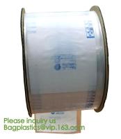 China Pre-Opened Bags For Automated Packaging Equipment,LLDPE plastic pre perforated Preopened polybag auto Bag on a Roll for sale