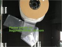 China Pre-opened auto Plastic Bag on Roll Custom Poly Print Packaging Auto Bag,Pre-Opened Auto Fill bags on Rolls bagplastics for sale