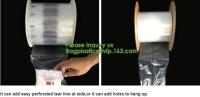 China Pre-opened auto Plastic Bag on Roll Custom Poly Print Packaging Auto Bag,Pre-Opened Auto Fill bags on Rolls bagplastics for sale