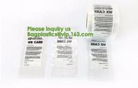 China Auto plastic packaging bags heat sealing machine,clear pre-opened bags on roll/plastic auto bags/china bagplastics packa for sale