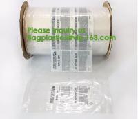 China Auto plastic packaging bags heat sealing machine,clear pre-opened bags on roll/plastic auto bags/china bagplastics packa for sale