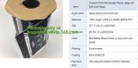 China Pre-made automatic pouching machine for wicket bags,Bags On Roll - Pre-Open Bags On Roll - Custom Sized Bags On Roll for sale