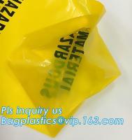 China Biodegradable disposable Biohazard Waste Disposal Bags,BIOLOGICAL HAZARD BAGS,Bio-Hazard/Infectious Waste Products for sale