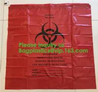 China Biodegradable Dtrawstring Biohazard Bags Medical drawtape, Biological Hazard Bag,Yellow Biohazard Bag - Bio Hazard Waste for sale