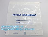 China Biodegradable Manufacturer of Patient Belonging Bag with Rigid Handle OEM Available,Patient Belongings Bag with Drawstri for sale