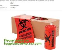 China Biological Waste Disposal | Environmental Health & Safety,Aerohazard Biological Hazard Bag 240x160mm bagease bagplastics for sale
