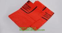 China Waste Disposal Guide for Research Labs,HDPE Biological Hazard bags,Biological Hazard Waste Bags, 600 x 500mm, Yellow-50/ for sale
