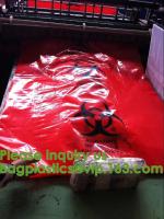 China Waste Disposal Guide for Research Labs,HDPE Biological Hazard bags,Biological Hazard Waste Bags, 600 x 500mm, Yellow-50/ for sale