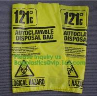 China Cytotoxic Bio Hazard biological waste orange science, Bio-Hazard Trash Bag, Polypropylene Bio Hazard Bags & Autoclavable for sale