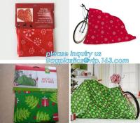 China Christmas manufacturer wholesales santa sacks large size gift bags,Jumbo Plastic Poly Bag giant plastic christmas decora for sale