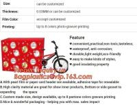 China Giant PVC/EVA gift toy drawstring plastic storage packing bag with handle,XMAS giant plastic gift poly bag 36