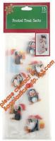China Plastic Halloween Treat Gift Bags Christmas Candy Bags,50pcs Halloween treat bag/ PE bag/gift bag with opp bag and heade for sale