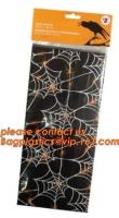 China gravure printing halloween party bag, cute design food grade plastic cookie packing,halloween shrink cello treat bags fo for sale