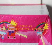 China disposable plastic tablecover 108*180cm tablecloth/map for kids happy birthday party decoration supplies, cartoon mickey for sale