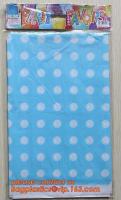 China Polka Dots Banquet Plastic Tablecloths Table Cover Wedding Party Decorations, plastic oval table tablecloth PVC waterpro for sale
