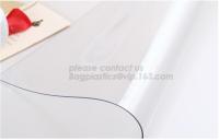 China washable tablecloth clear pvc table cover,Oilproof Lace flower coating pvc tablecloth clips table cover BAGEASE BAGPLAST for sale