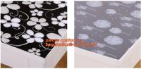 China DIY Round PVC Table Cover Protector Desk Mat Table Cloth Pvc Transparent,stamping table cloth plaid PVC table cover for sale