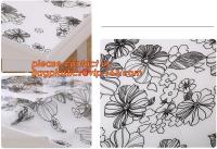 China Custom transparent tablecloth soft plastic tablecloth waterproof and oil proof, PVC waterproof soft glass cloth mat Plas for sale