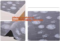 China Custom transparent tablecloth soft plastic tablecloth waterproof and oil proof, PVC waterproof soft glass cloth mat Plas for sale