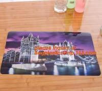 China Promotional PP/PVC Placemat Table Mat With Good Quality,vinyl weven decorative PVC placemats recycled table mat,Silicon for sale