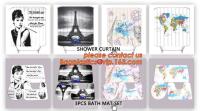 China SHOWER CURTAIN, PEVA CURTAIN, POLYSTER CURTAIN, PVC CURTAIN, ANTI-SLIP MAT FILM, PEVA SHELF LINER, DRAWER MAT, FABRIC SH for sale