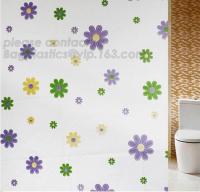 China Color Changing Shower Curtain, Polyester 3D CURTAIN, kids shower curtain,Home goods pure white shower curtains with plas for sale