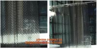 China SCENERY PRINTING POLYESTER SHOWER CURTAIN, custom 3d eva shower curtain for bathroom, Popular cotton hooks polyester tex for sale