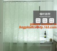 China PEVA Bathroom hooks shower curtain, PEVA Shower Curtain Disposable Bath Curtain, shower curtain For Hotel Bathroom packa for sale