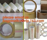 China Double-sided jumbo roll Double-sided tape Double-sided foam tape,BOPP color tape Super clear packing tape Low noise pack for sale