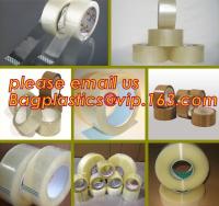 China BOPP color tape Super clear packing tape Low noise packing tape BOPP stationery tape Double-sided jumbo roll BAGPLASTICS for sale