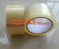 China BOPP color tape Super clear packing tape Low noise packing tape BOPP stationery tape Double-sided jumbo roll BAGPLASTICS for sale