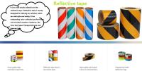 China bopp Custom Carton Packing Tape, Abrasive yellow and black anti slip tape waterproof, custom printed bopp hand packaging for sale