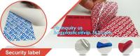 China Factory OEM Half transfer Total Transfer and Non-transfer OPEN VOID anti-sheft security tape adhesive security tape for sale