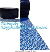 China Factory OEM Half transfer Total Transfer and Non-transfer OPEN VOID anti-sheft security tape adhesive security tape for sale